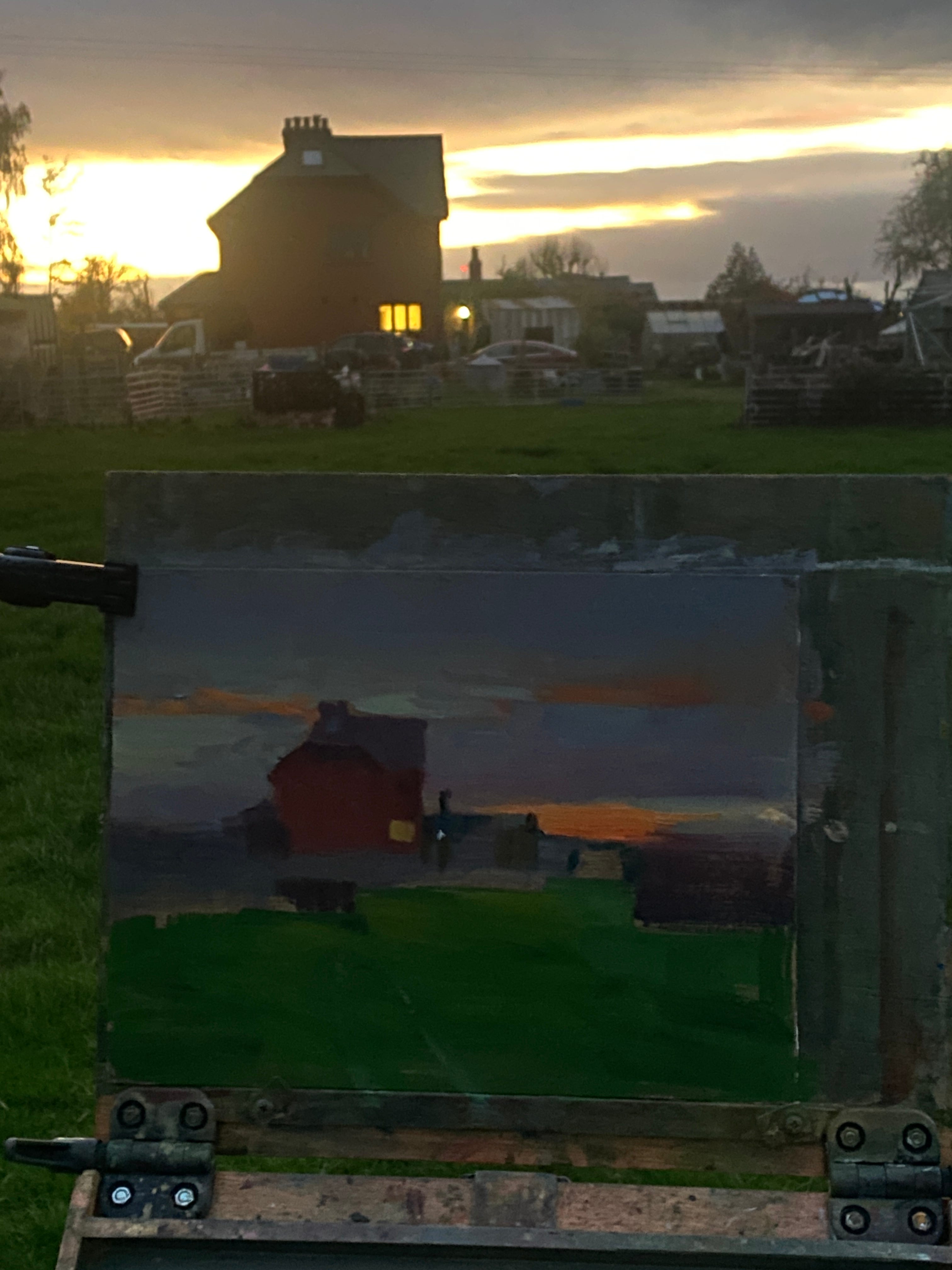 Battling light and time - Alex Kelly Art