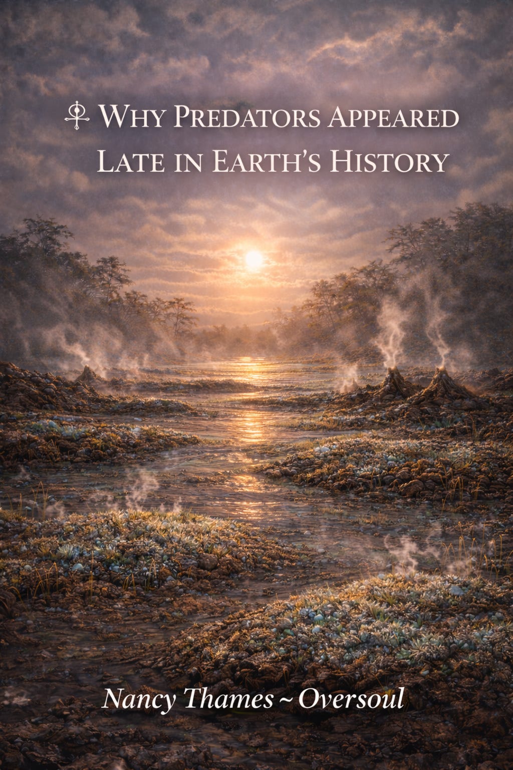 Why Predators Appeared Late in Earth’s History
