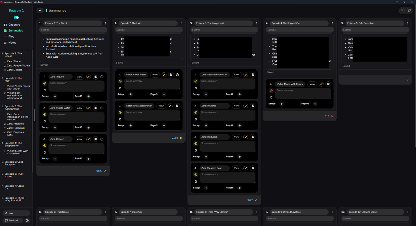 How I Use Lore Forge to Write My Fiction - by J D Lear