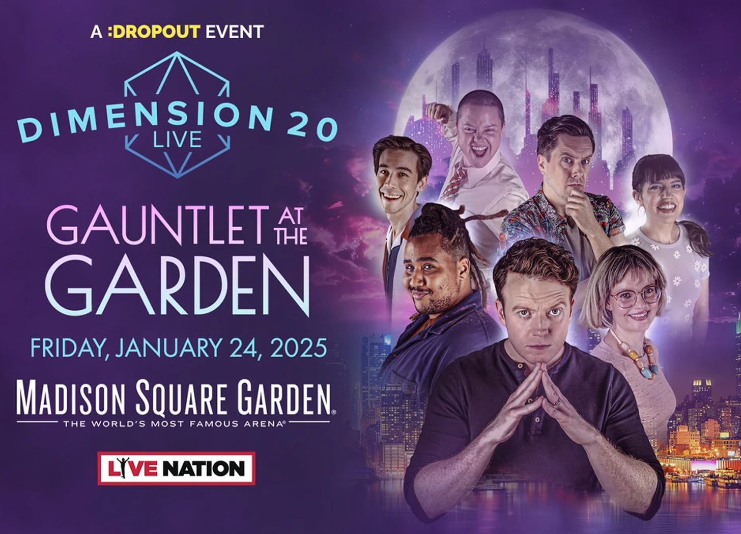 Dimension 20 Takes on Madison Square Garden