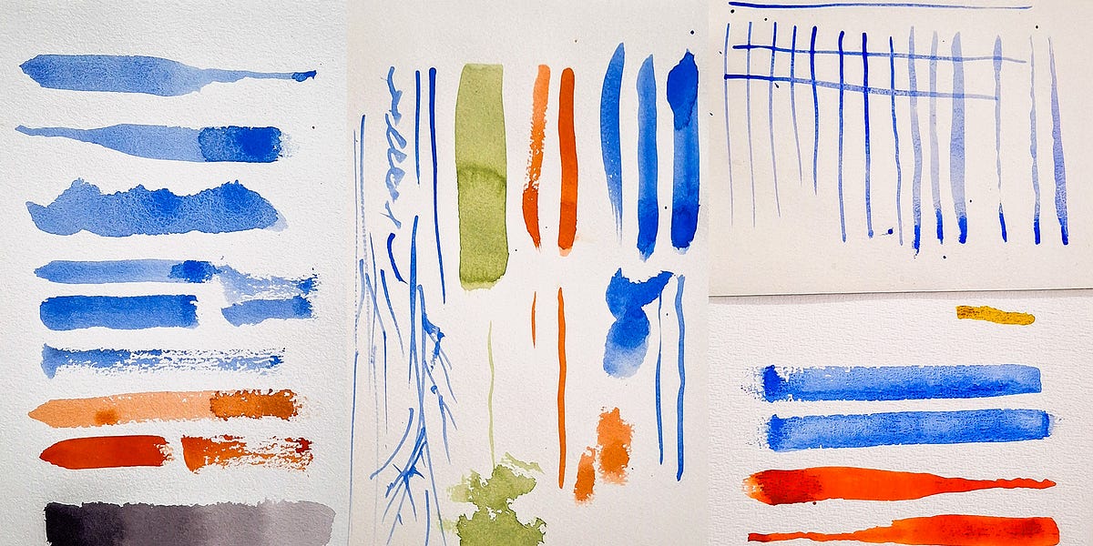 brush stroke techniques