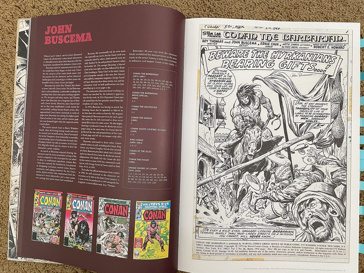 COLOSSAL CONAN: The Barbarian's Greatest Art Unearthed