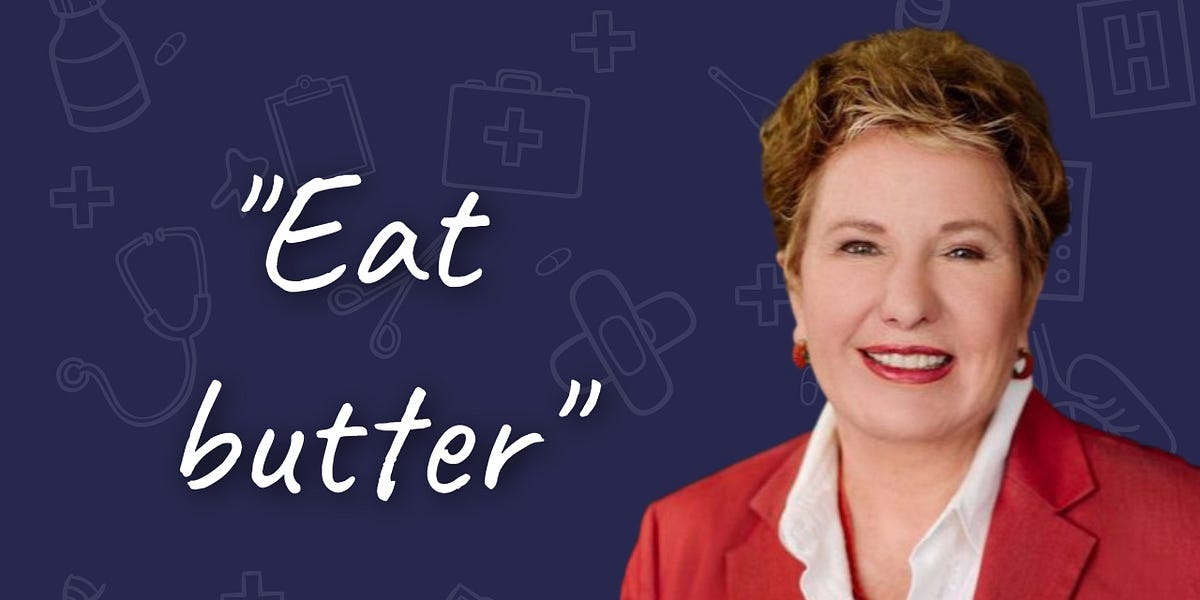 Sally Fallon-Morell: "Eat Butter" - Dr Sam Bailey