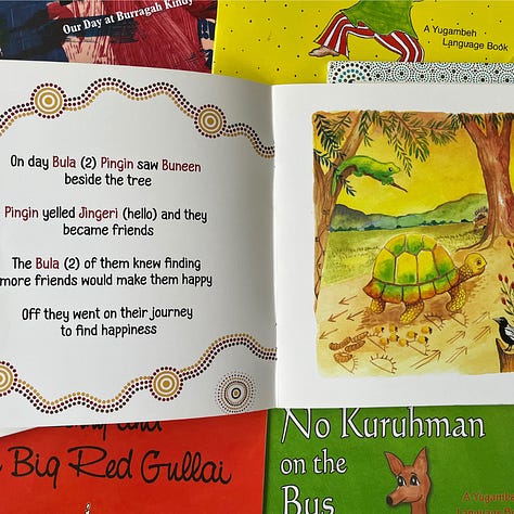 9 Picture Books in Yugambeh Language
