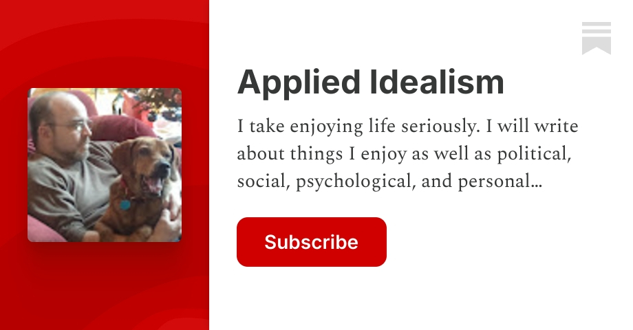Applied Idealism | Chris McKenzie | Substack
