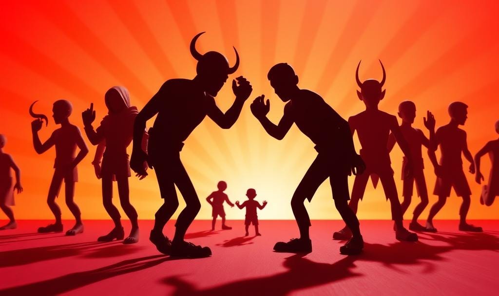 Shadow Figures and Shape Shifters - by Grant Gruber