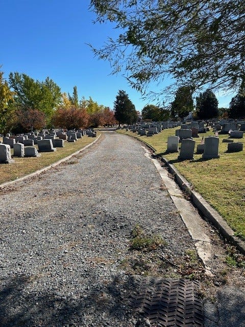 MORRIS CEMETERY - by JD Green - A Far Green Country