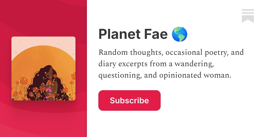 Planet Fae 🌎 | Fae🥀 | Substack