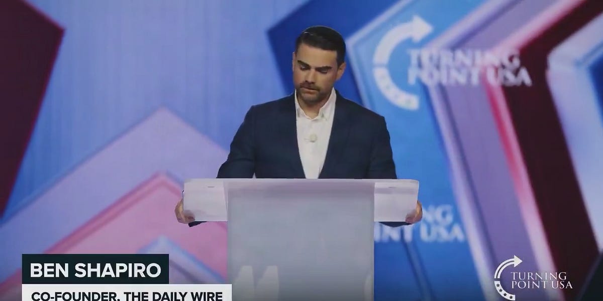Ben Shapiro Says what Needs to be Said!