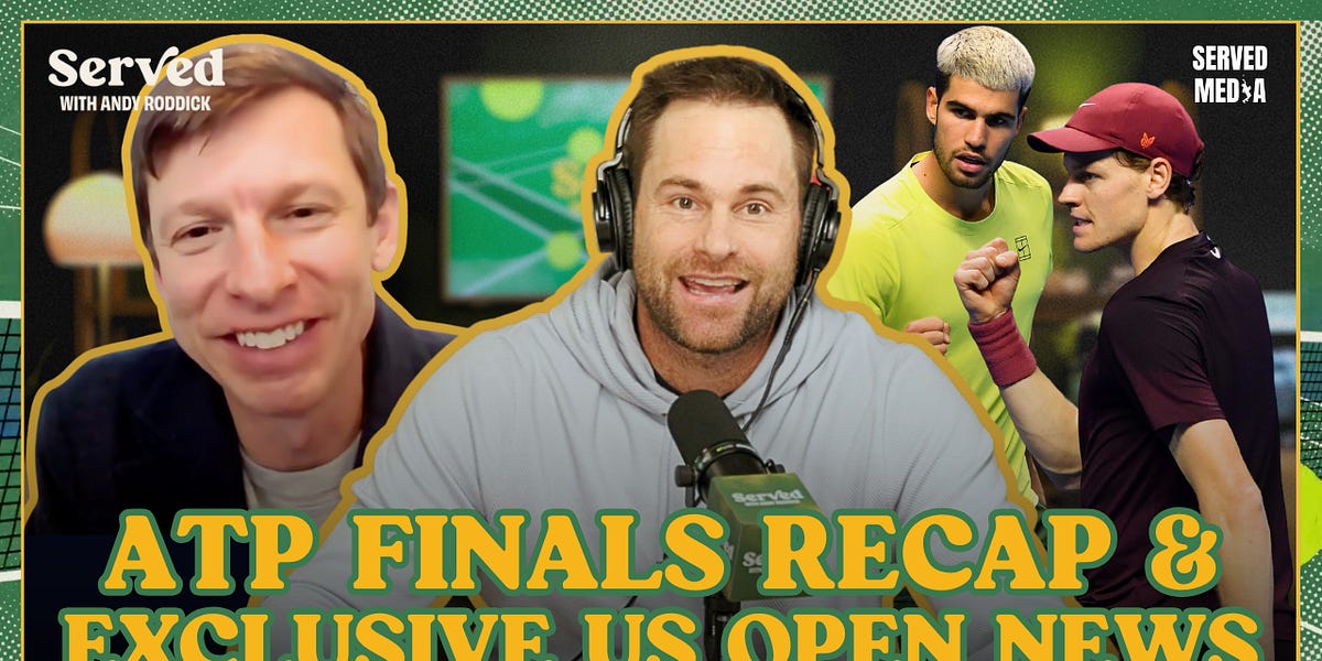 ATP Finals Recap, Exclusive US OPEN News, & More | Served with Andy Roddick
