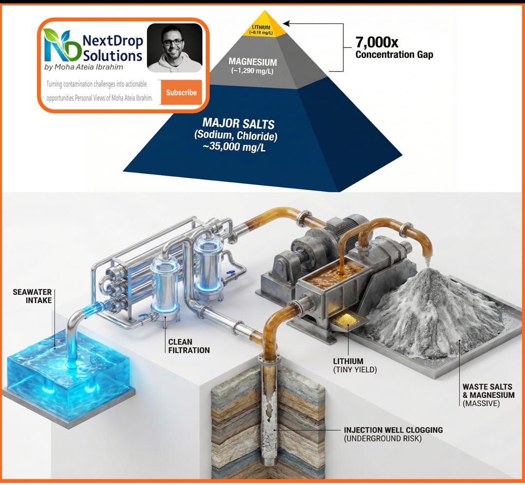 Brine mining & The Lithium Mirage - by Mohamed Ateia