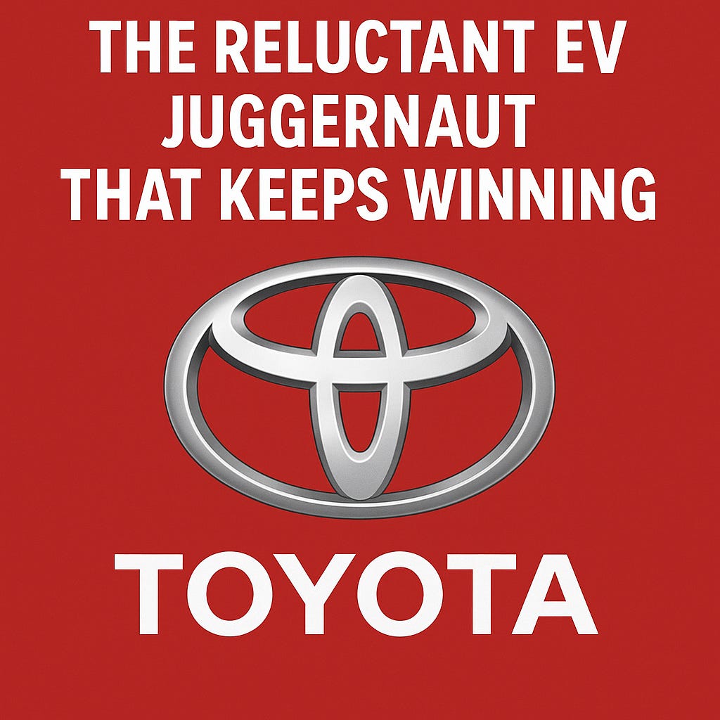 Toyota — The Reluctant EV Juggernaut That Keeps Winning