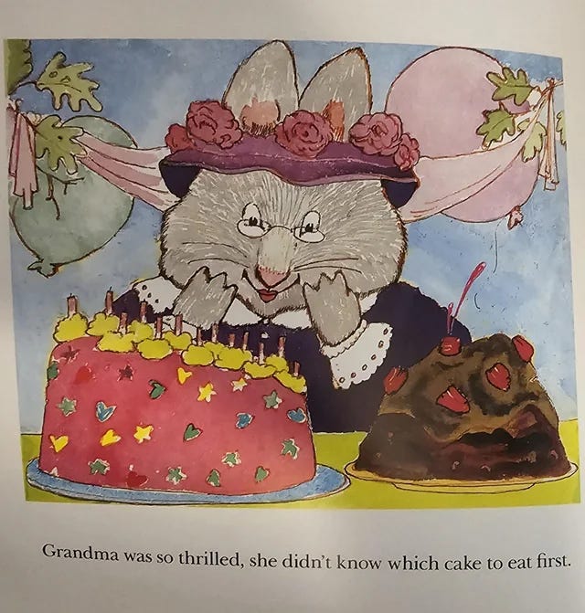 Max and Ruby Cake - by Allison Chen - the croissant crew