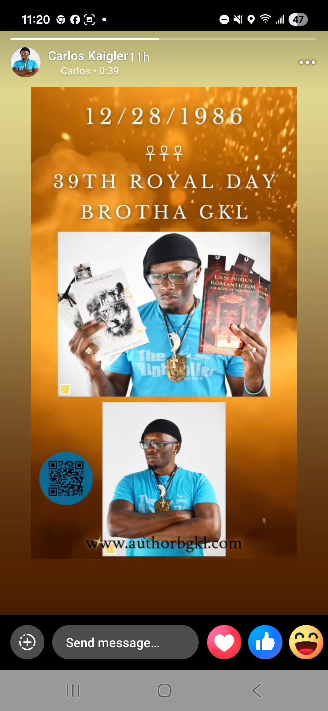 Happy Birthday, Brother GKL 🎂 - by Denelsia Walker