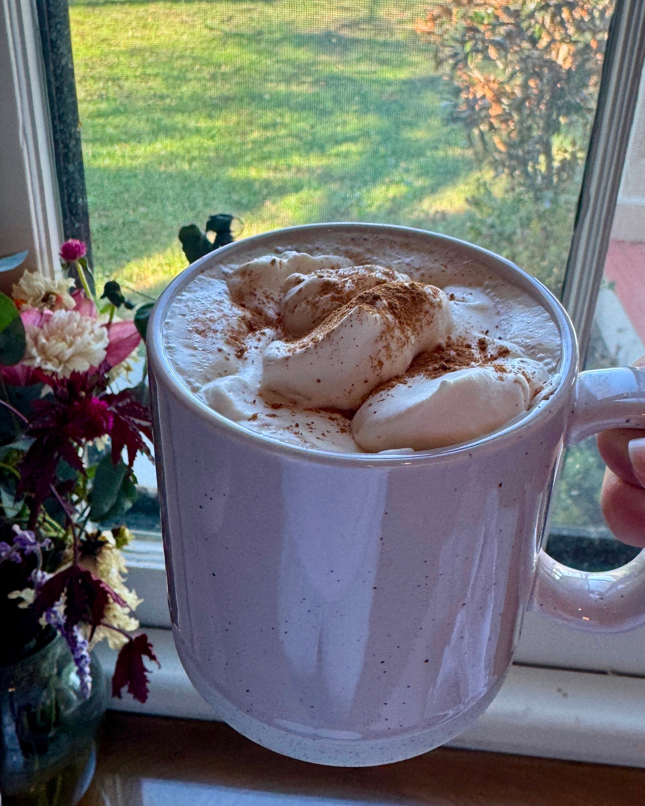 Nourishing Fall Spice Latte (made with real butternut squash)