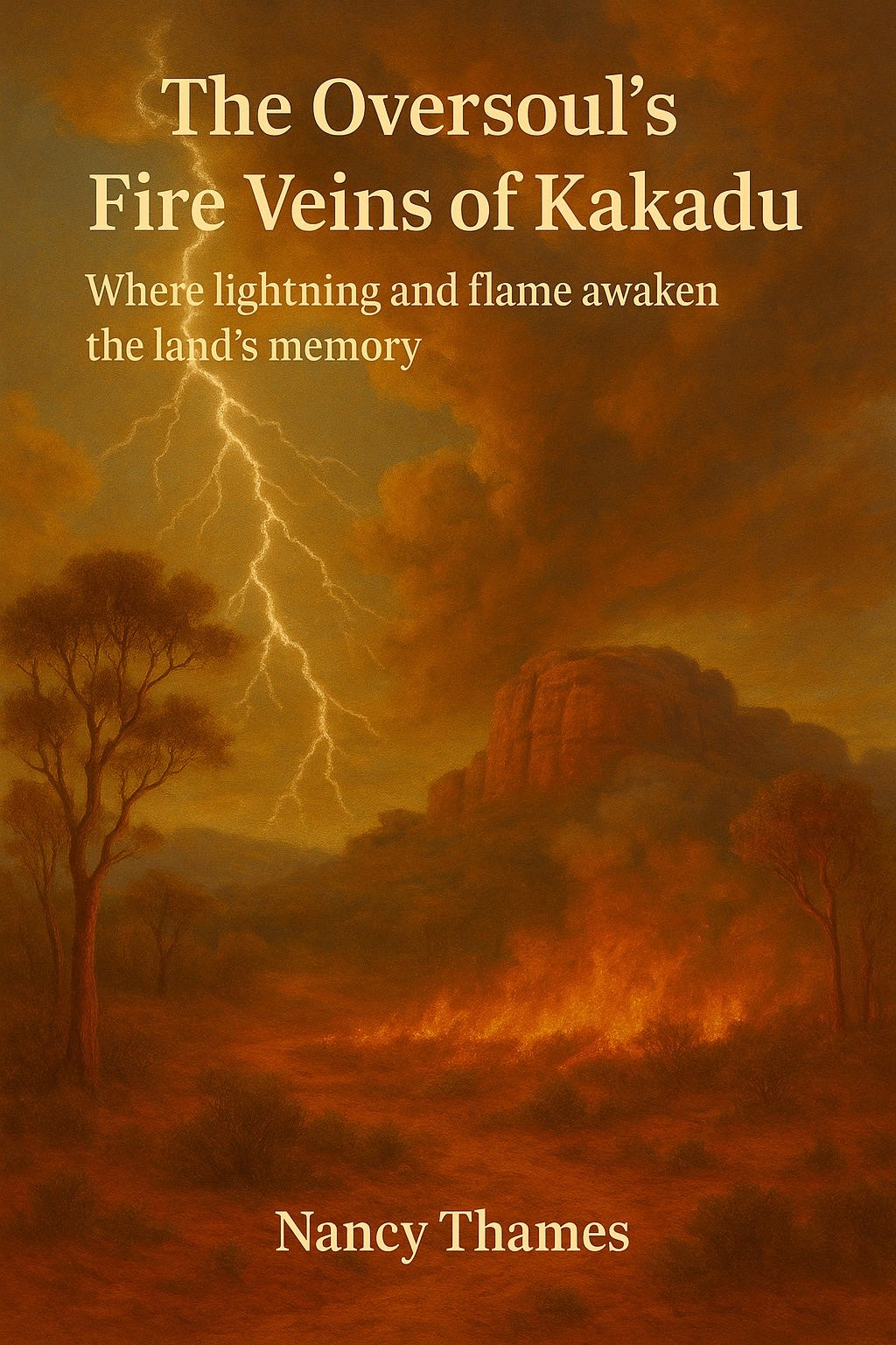 The Oversoul’s Fire Veins of Kakadu - Nancy Thames