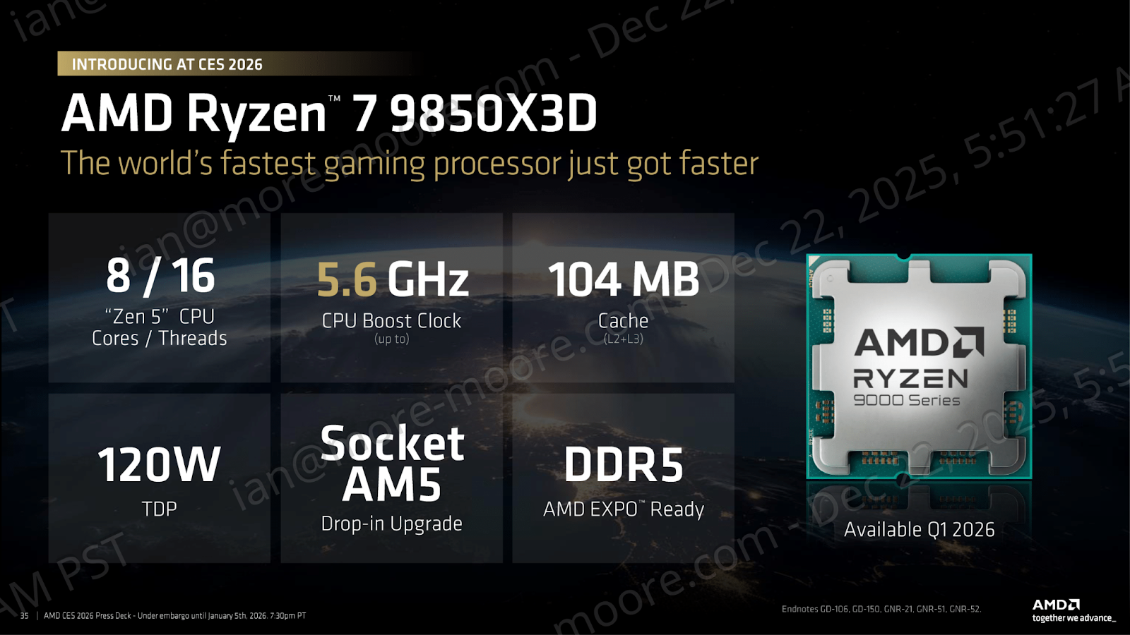 AMD Client Update at CES 2026 - by Gavin Bonshor