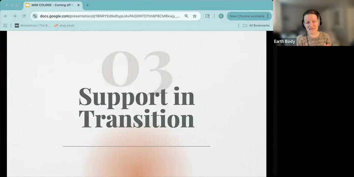 Helping your body transition off the hormonal IUD