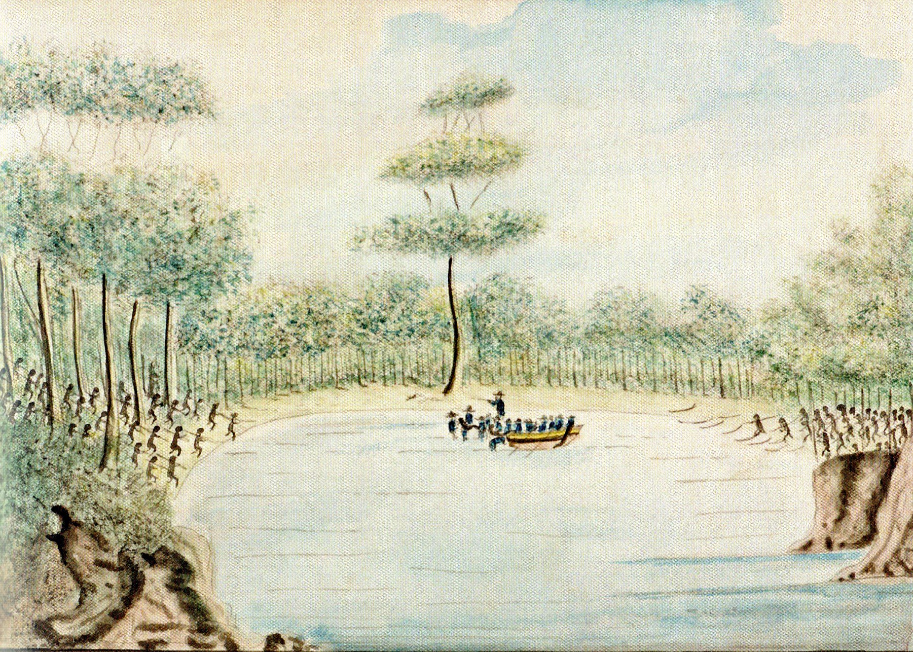 Bennelong and Phillip with Kate Fullagar