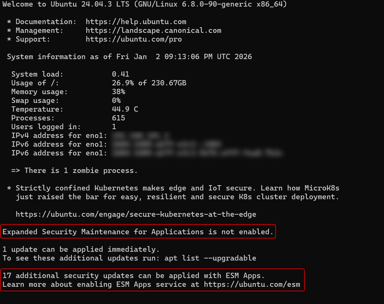 How To - Enable Expanded Security Maintenance for Applications on ...