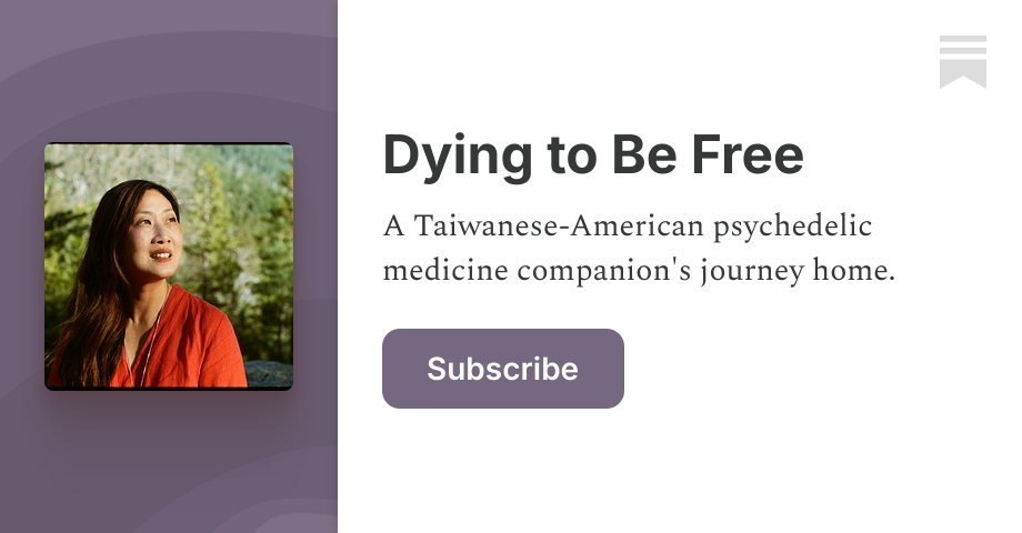 Dying to Be Free | Ellen Wong | Substack