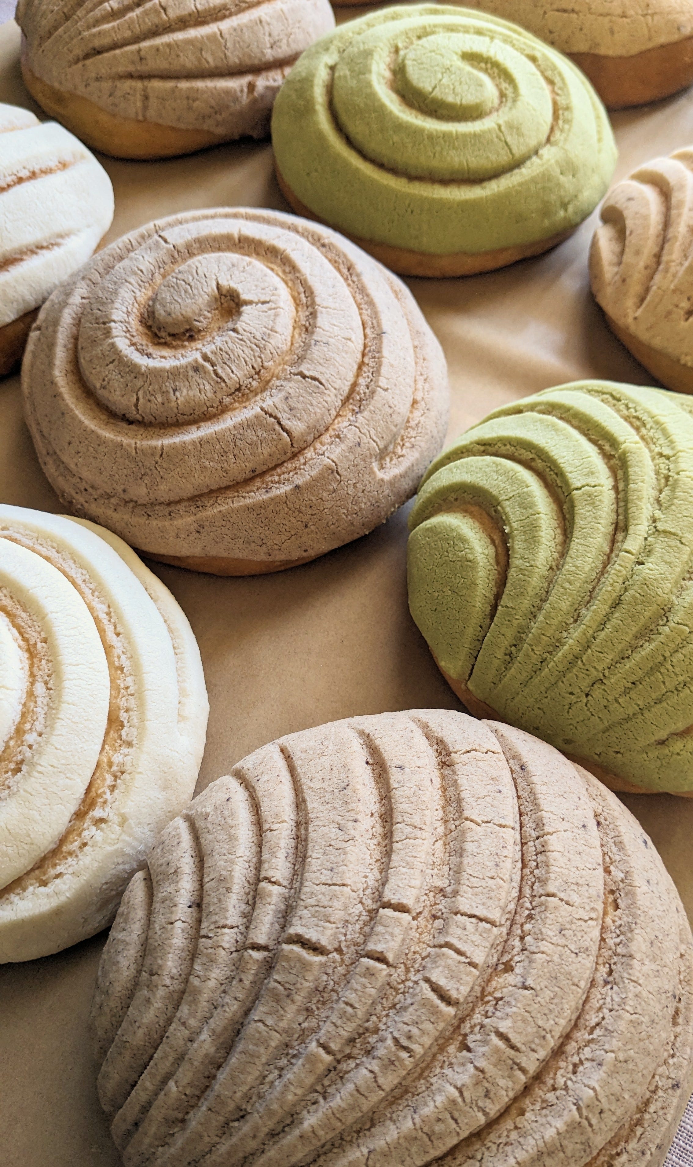 a guide to baking conchas - by channey - concha emoji