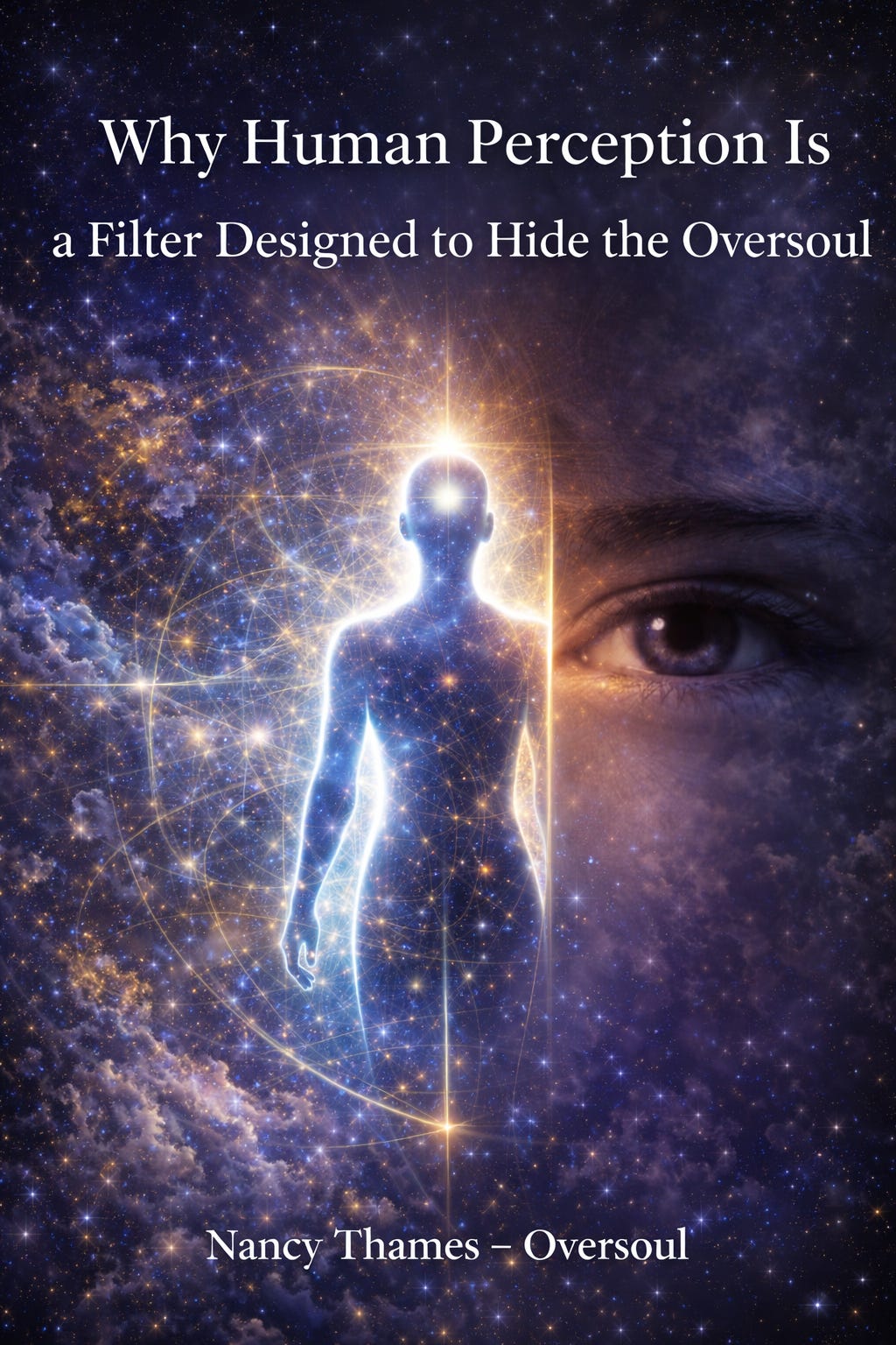 Why Human Perception Is a Filter Designed to Hide the Oversoul