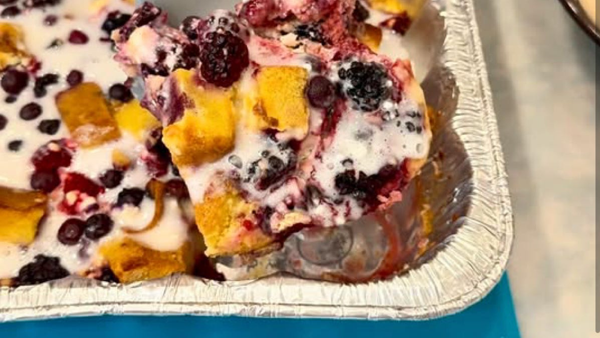 Sweet Berry Breakfast Casserole