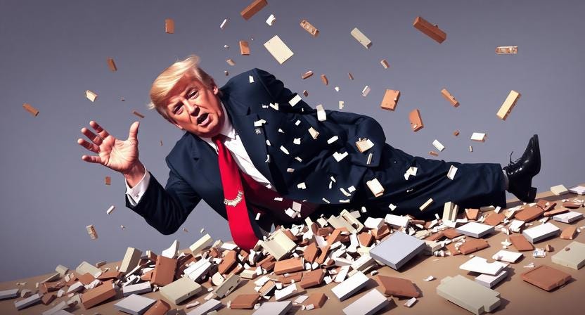 The Slow Motion Trainwreck of Trump and His Administration