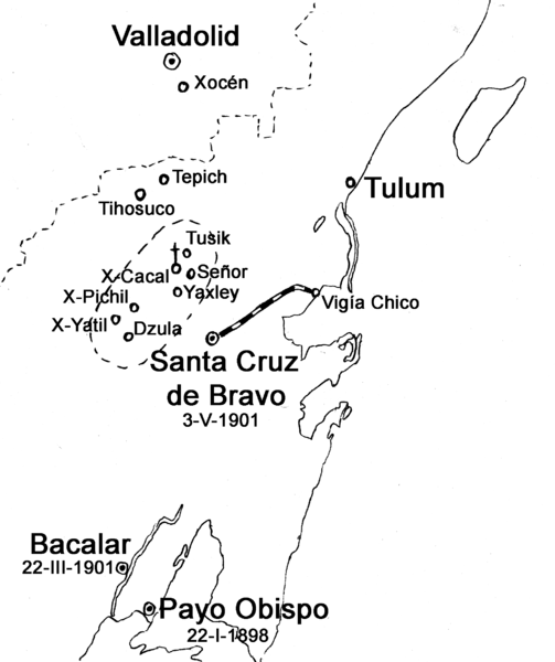 Caste War of Yucatán, the Cruzob Maya and Church of the Speaking Cross