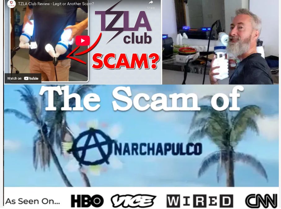 Anarchapulco, The TZLA Machine and the Many, Many Other Scams of Jeff ...