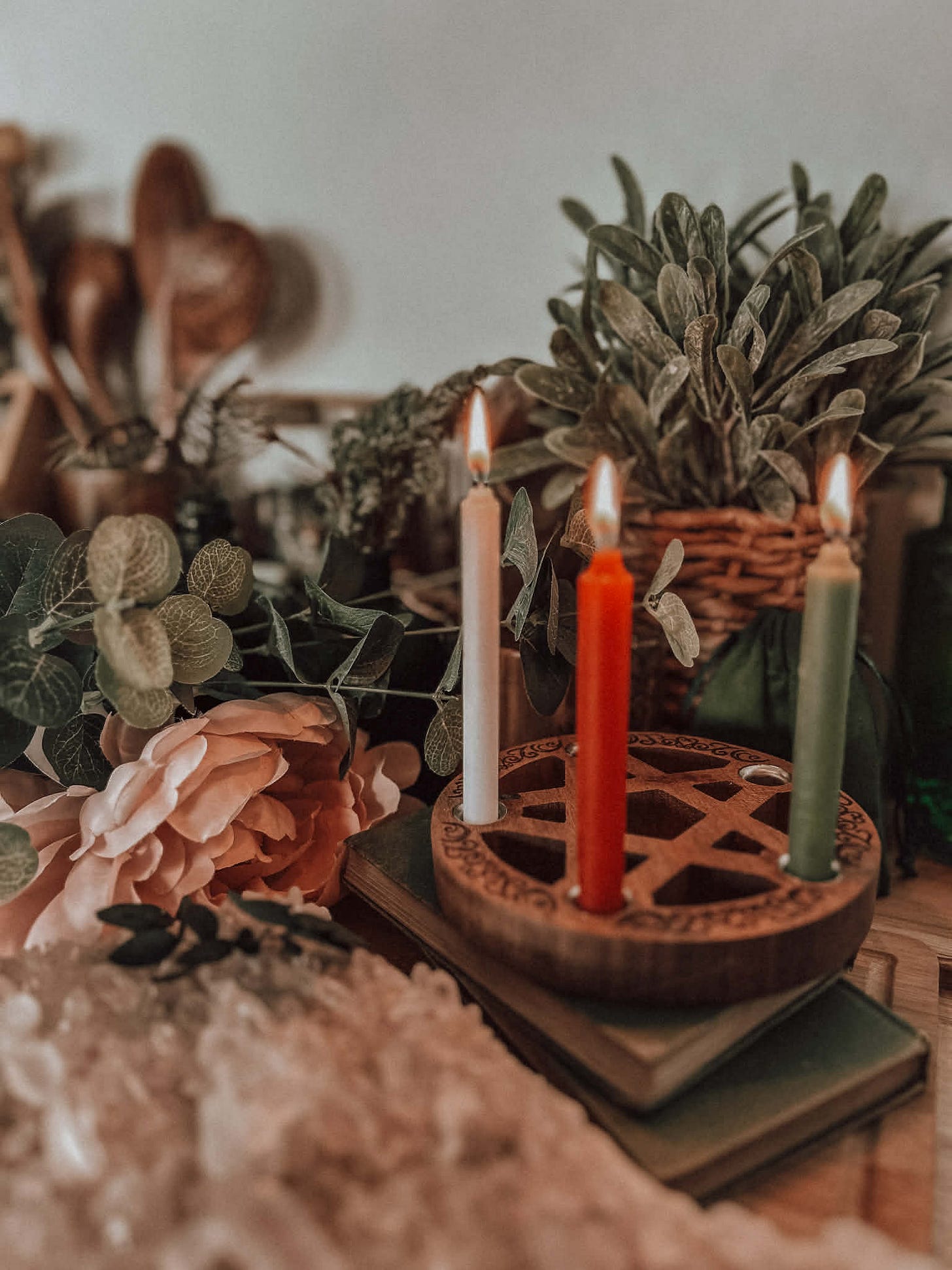 The Vibrational Energy of Crystals, Plants, and Colours