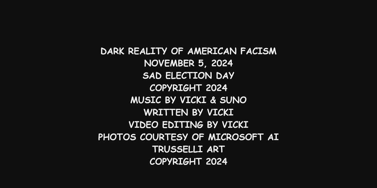 A LOOK INTO A DARK REALITY - by Vicki L Trusselli