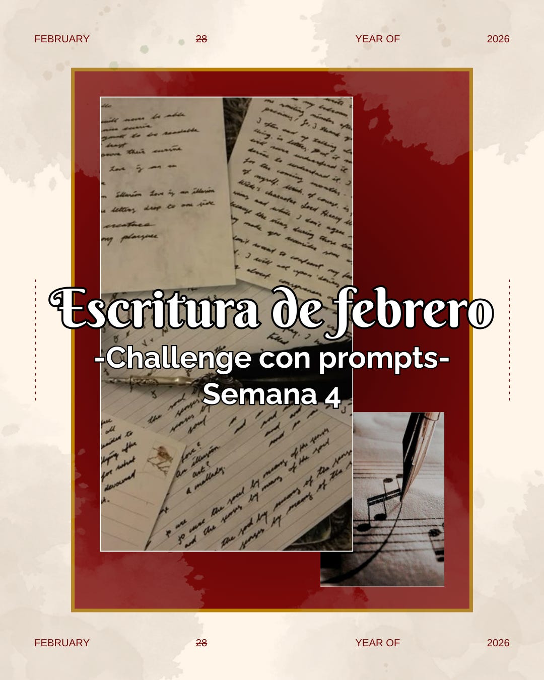 Escritura de febrero: Semana 4 - by Stromkarl Amethyst