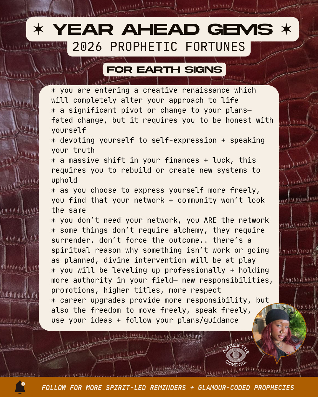 Amber the Conduit (@ambertheconduit): " YEAR AHEAD GEMS FOR ALL SIGNS ...