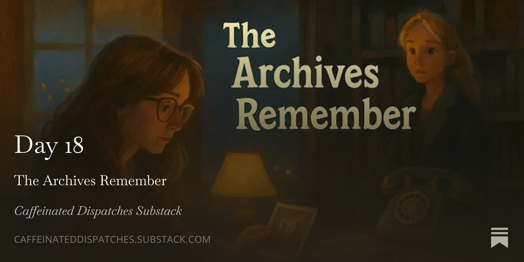 Day 18 - Caffeinated Dispatches Substack