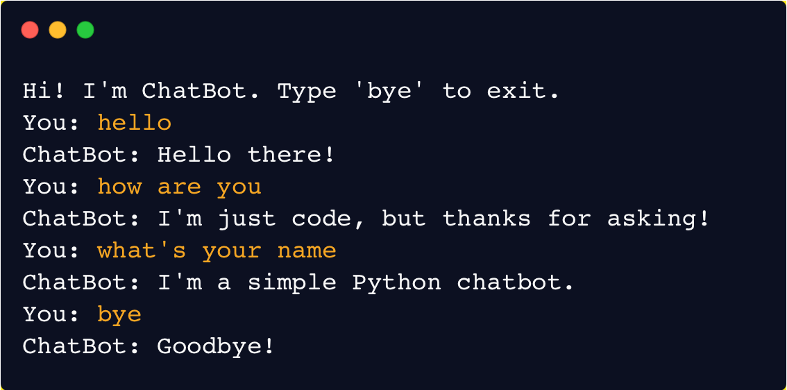 Build a Basic Chatbot with Python (rule-based)