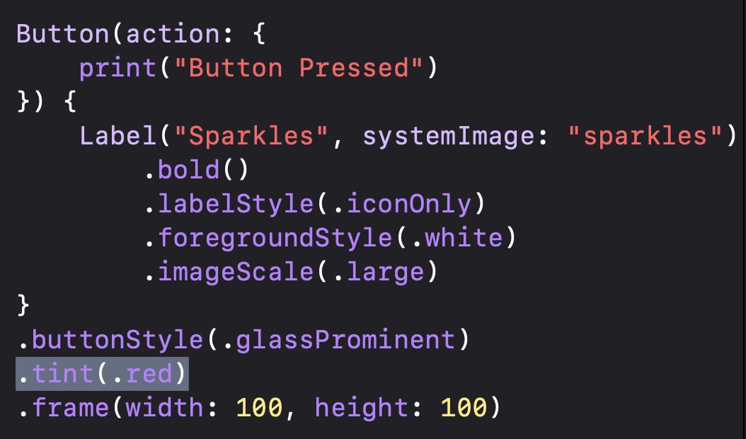 The Anatomy of a LiquidGlass Button in iOS 26