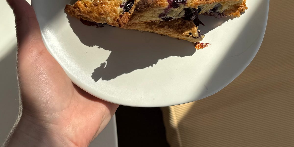 Baking at Isabelle's: Blueberry Coriander & Orange Buttermilk Scones