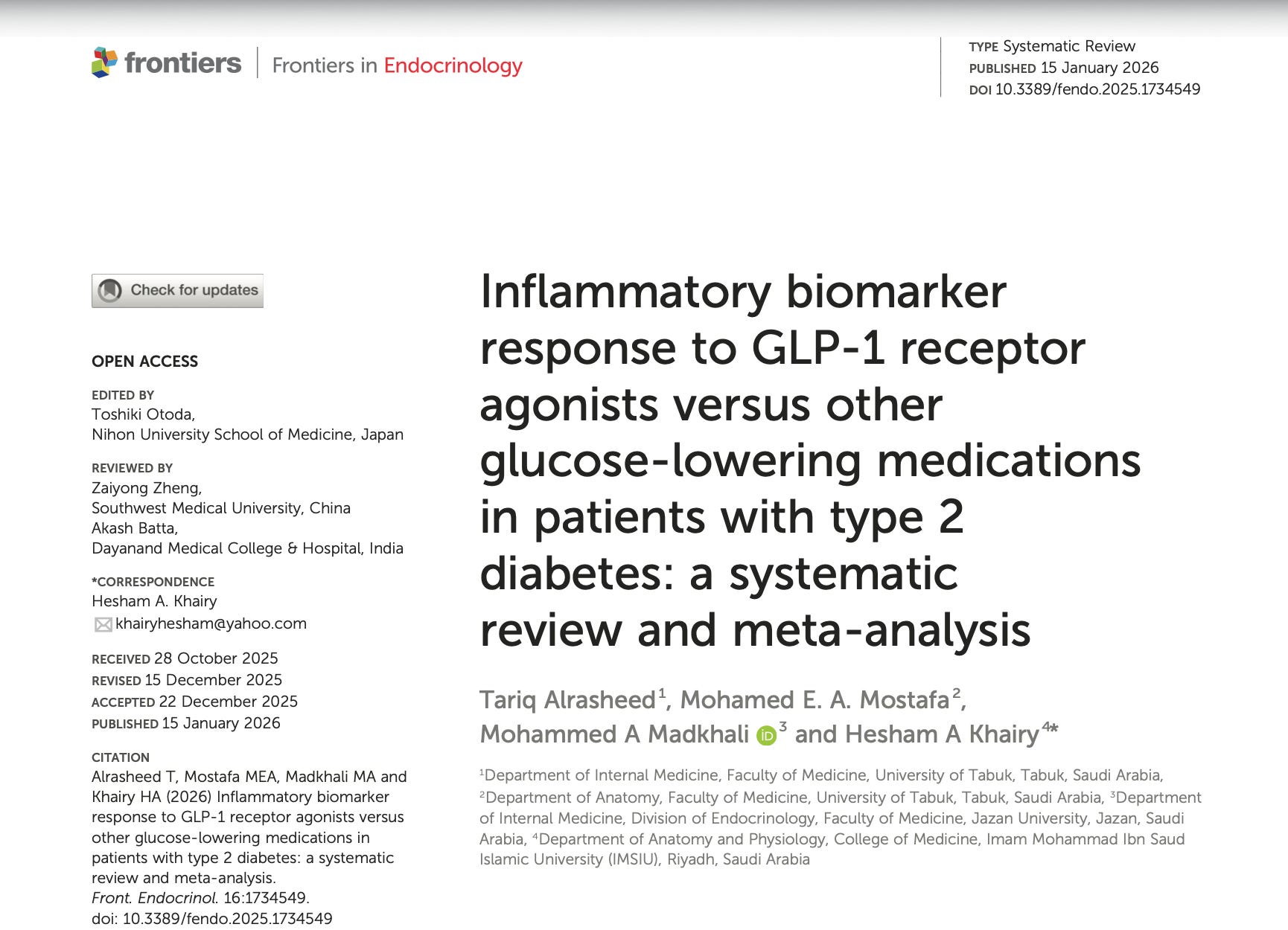 GLP-1s and Inflammation: What a New Meta-Analysis Actually Shows