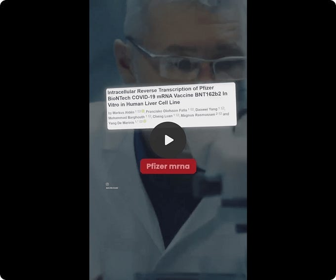 Stop The Shots (@stopthoseshots): "🚨The Gov't swore mRNA injections ...