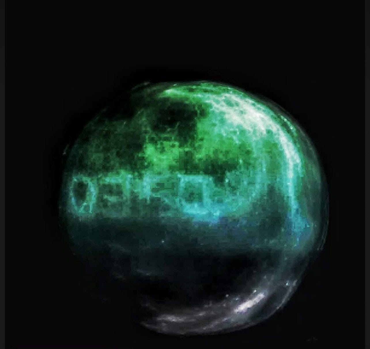 THAT Chris Bledsoe Green Orb (with numbers inside...)