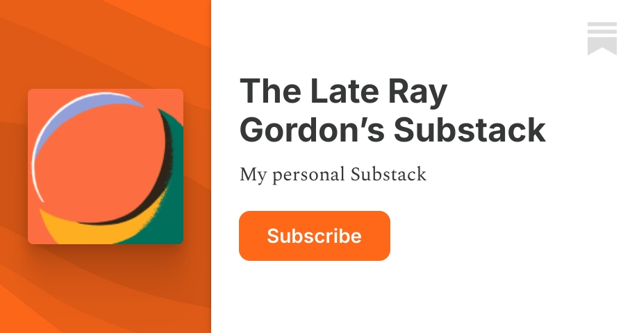 They Switched Jakes! - The Late Ray Gordon’s Substack