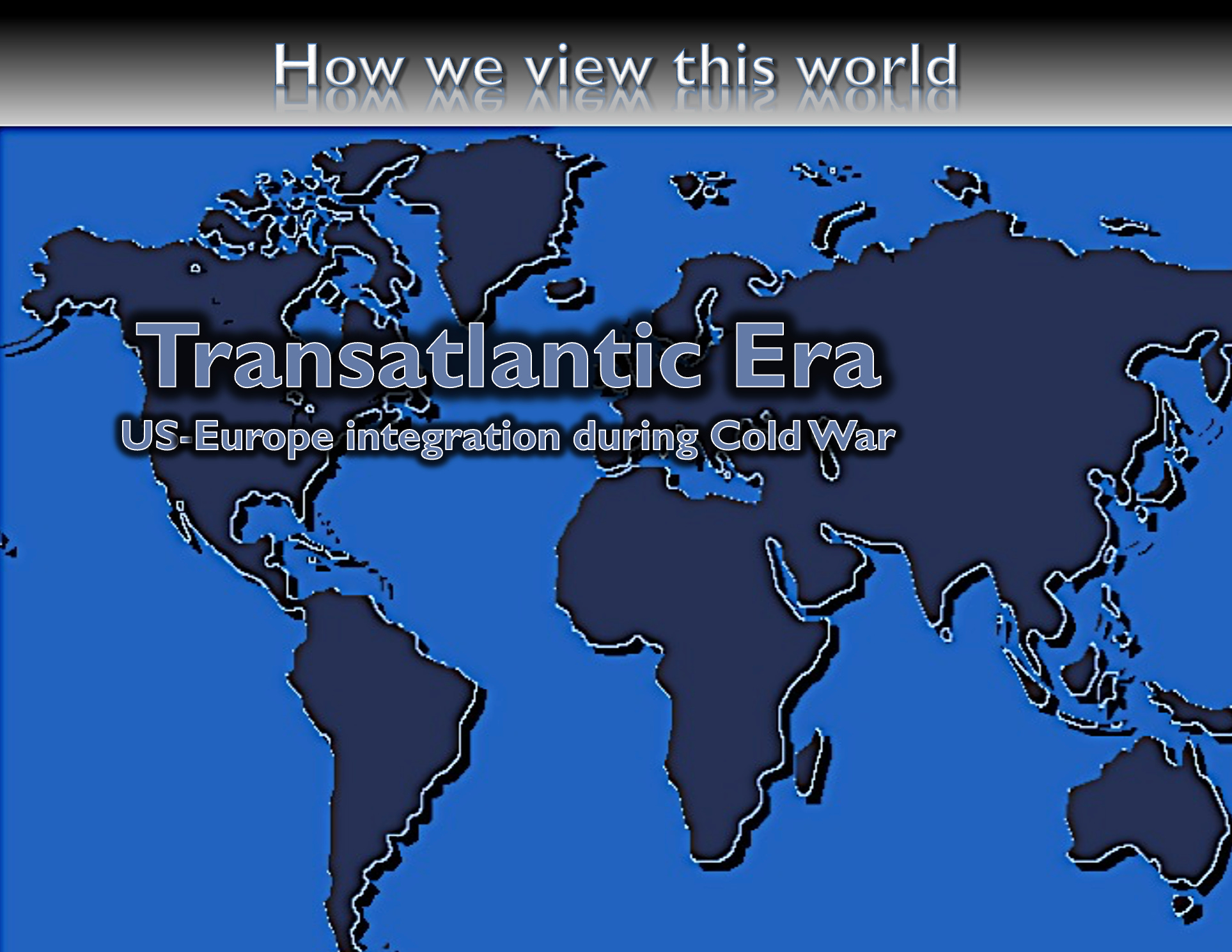 The geographic "verticalization" of US combatant commands? Finally?