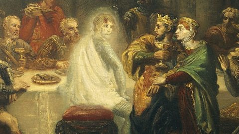Who can see the ghost? – Banquo returns in Macbeth