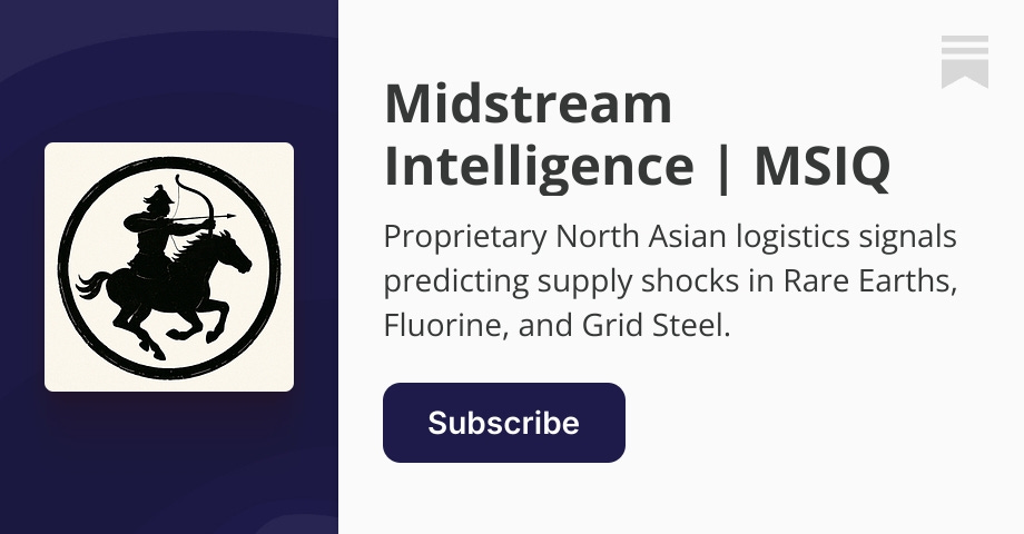 MidstreamIQ | MSIQ | Midstream Intelligence | Substack