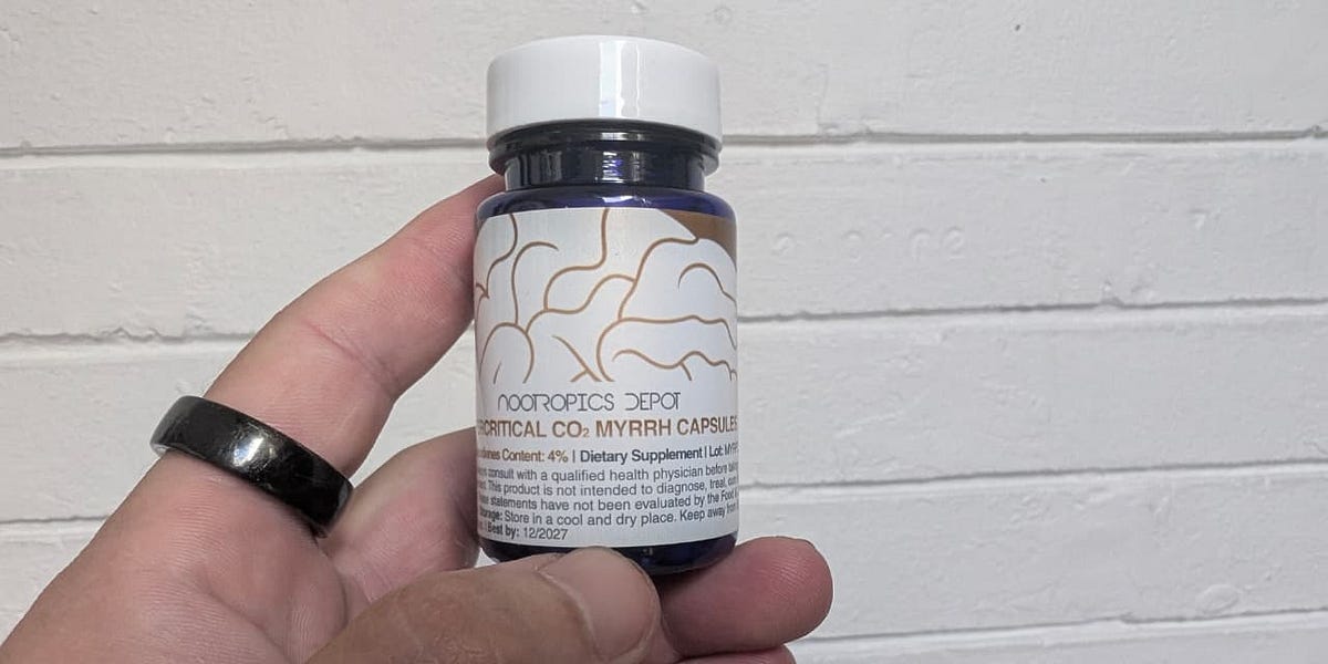 Myrrh for Men: More Than Incense - Hans' Substack