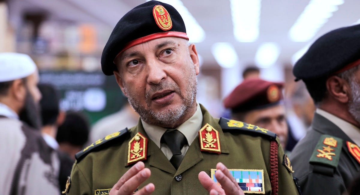 Libyan Army Chief Killed in Jet Crash After Official Visit to Turkey