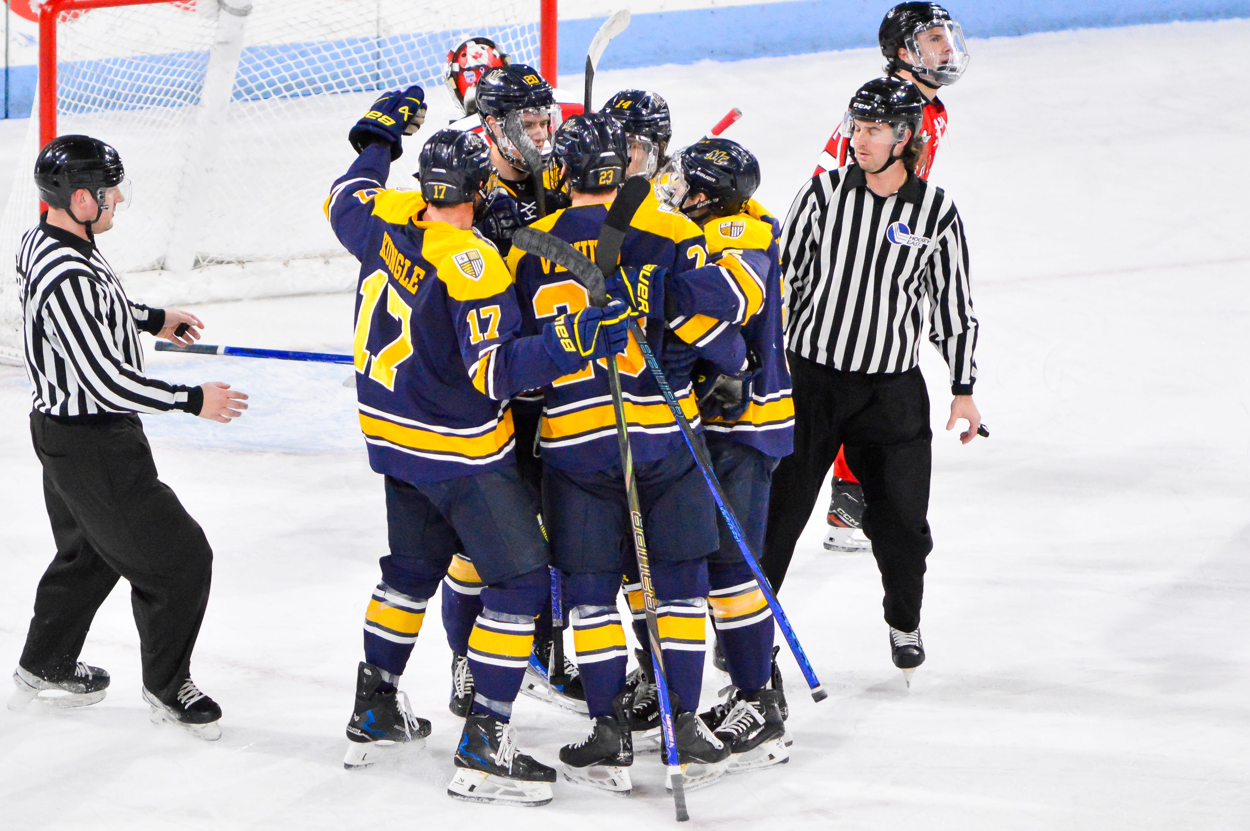 Big second period powers Merrimack past Northeastern