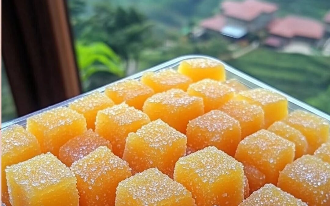 Chinese Mango Candies That Deliver a Chewy Burst of Tropical Sweetness